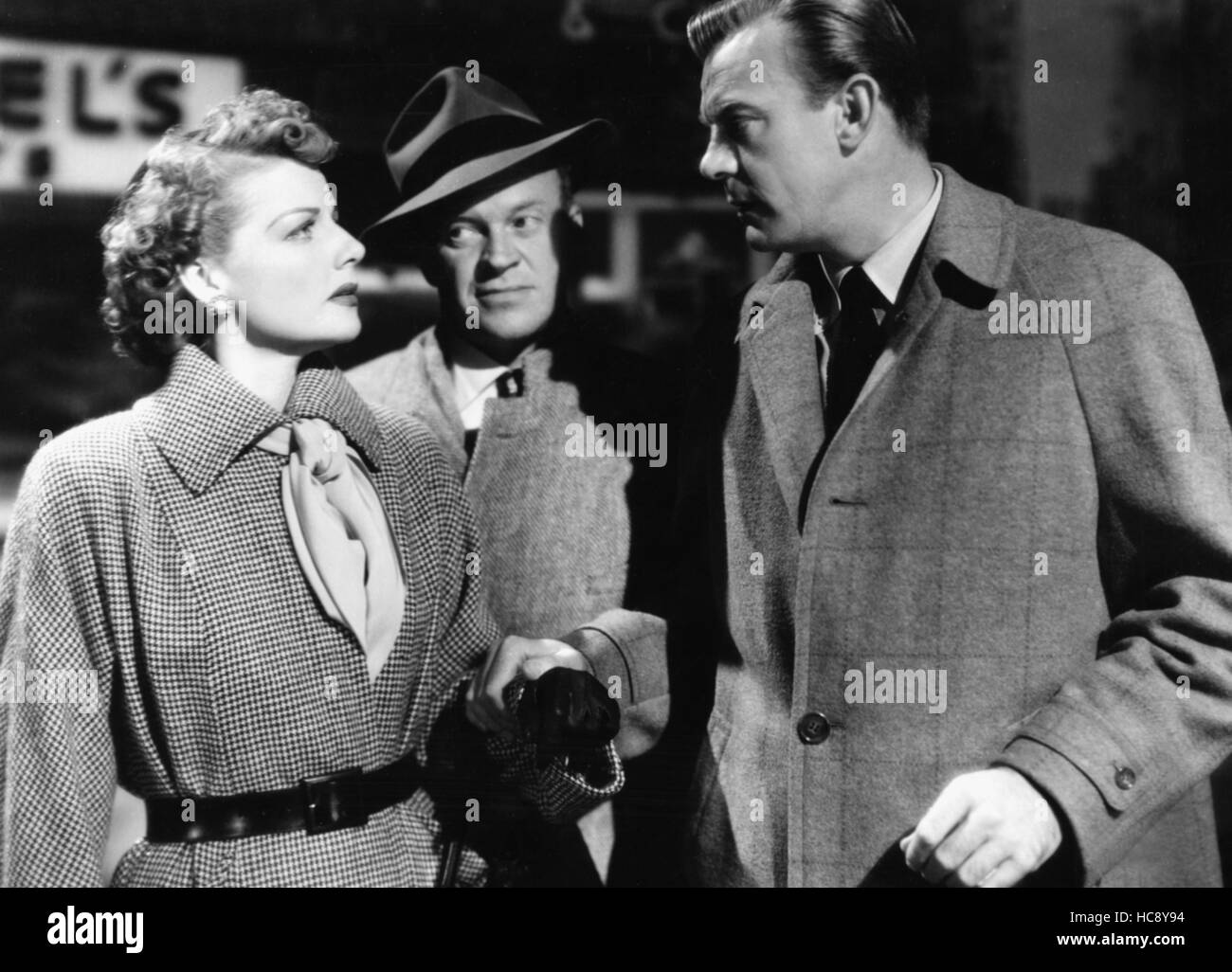 WOMAN ON THE RUN, Ann Sheridan, Frank Jenks, Dennis O'Keefe, 1950 Stock ...
