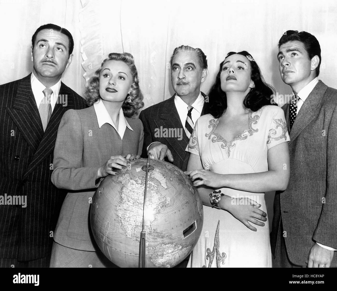 WORLD PREMIERE, Ricardo Cortez, Frances Farmer, John Barrymore ...