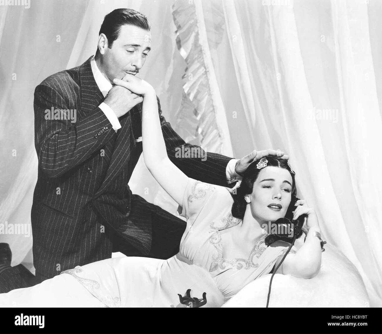 WORLD PREMIERE, from left: Ricardo Cortez, Frances Farmer, 1941 Stock ...