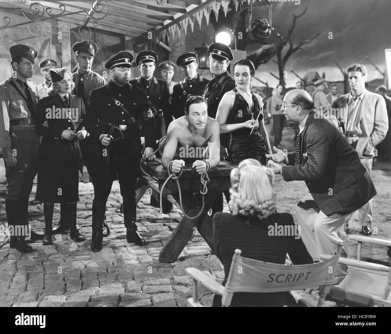 WORLD PREMIERE, ricardo Cortez (reclining), Frances Farmer (cigarette ...