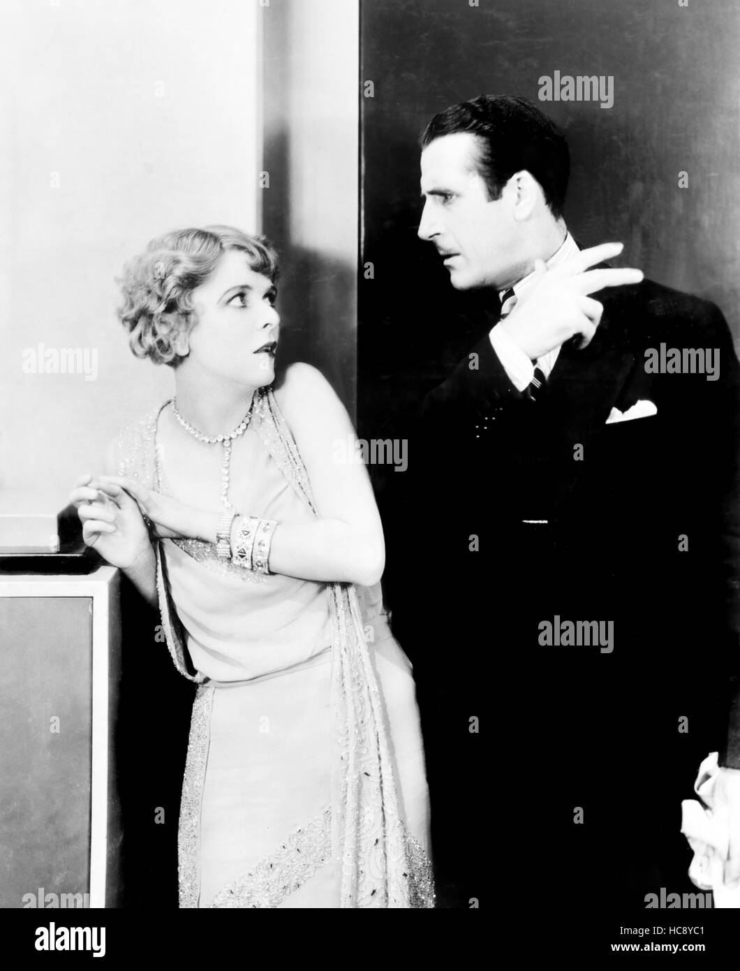 THE WOMAN RACKET, l-r: Blanche Sweet, John Miljan, 1930 Stock Photo - Alamy
