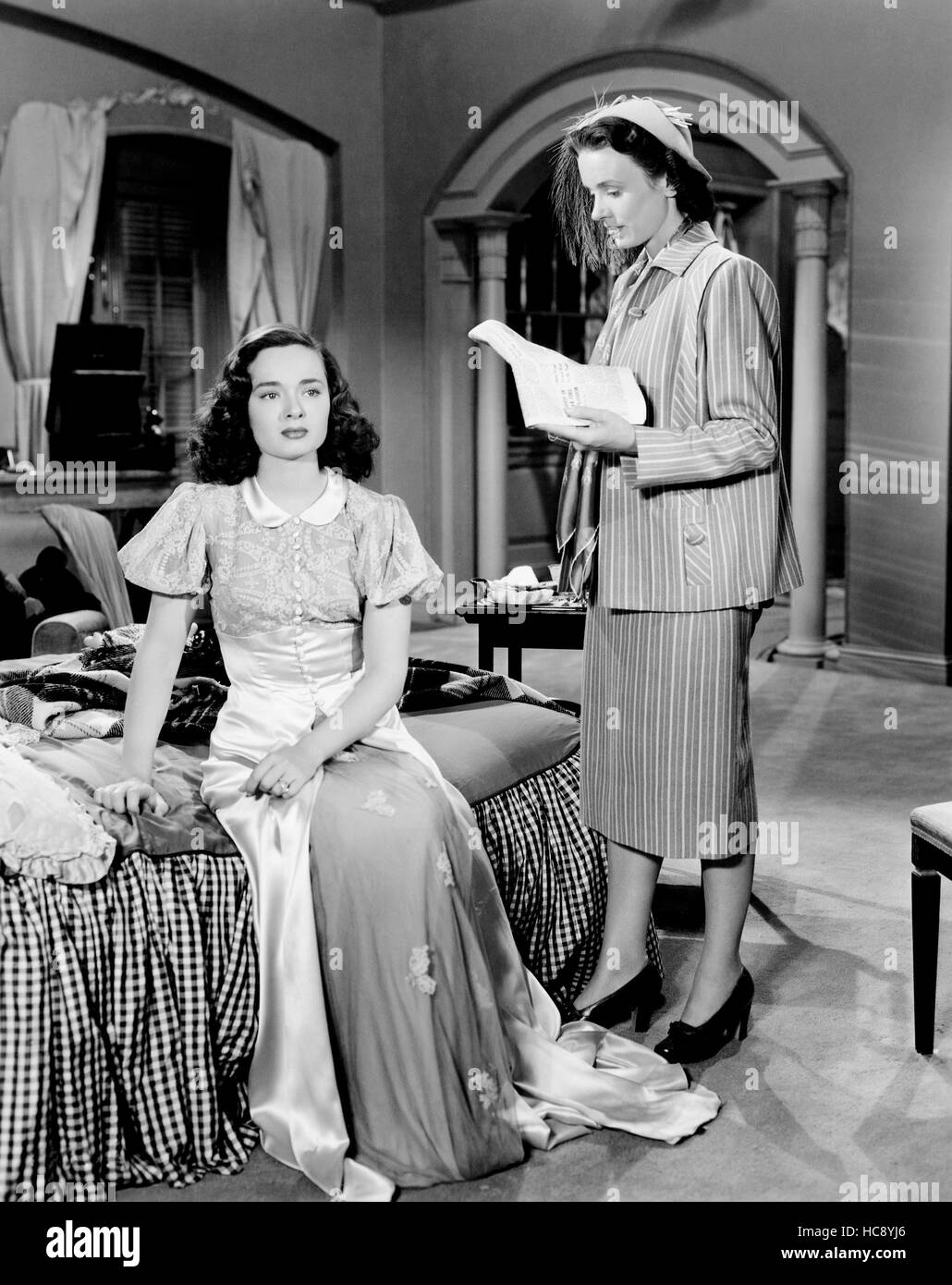 A WOMAN'S VENGEANCE, from left, Ann Blyth, Jessica Tandy, 1948 Stock ...