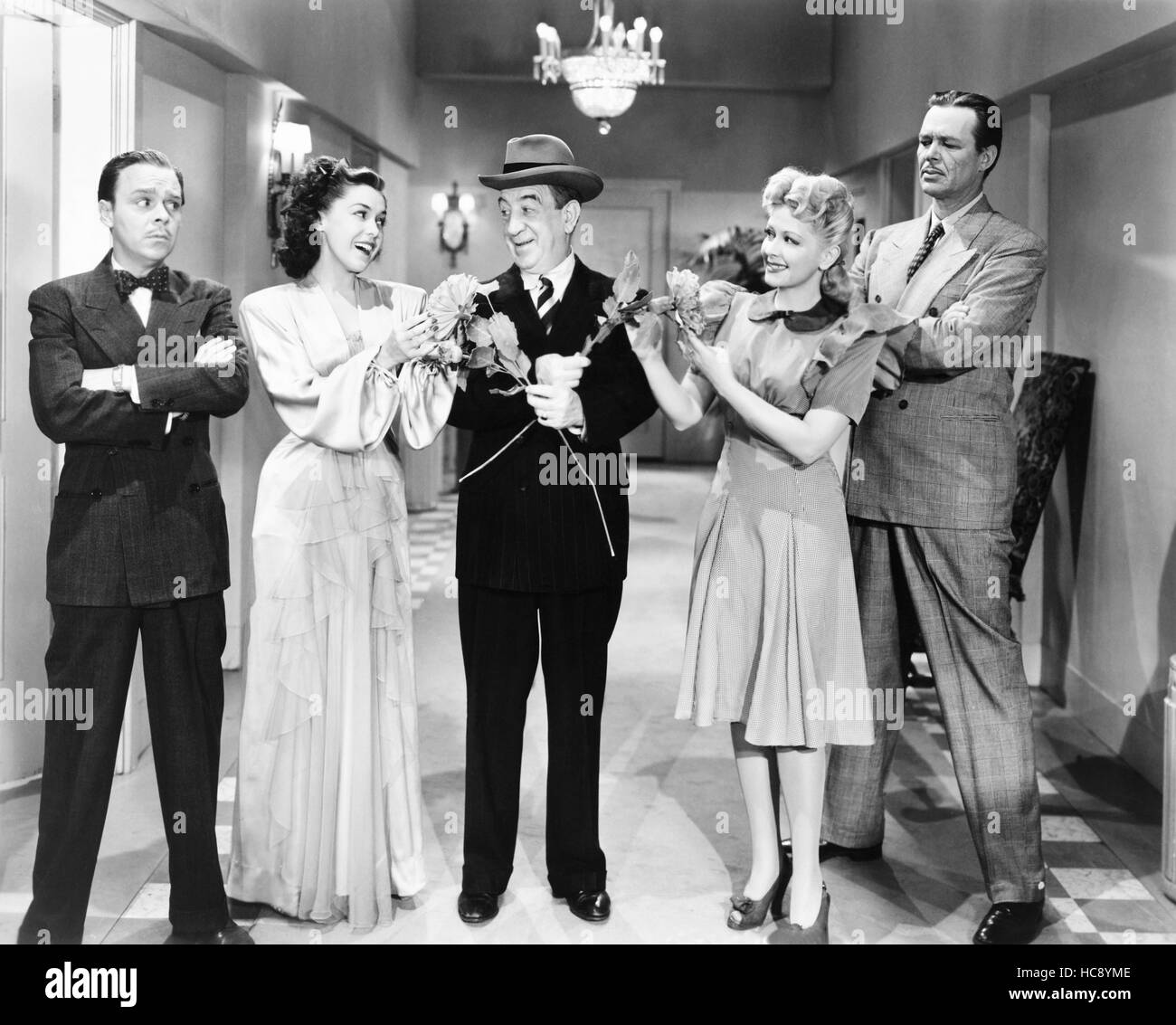 WOO, WOO!, from left: Harry Barris, Kaye Dowd, Hugh Herbert, Christine ...