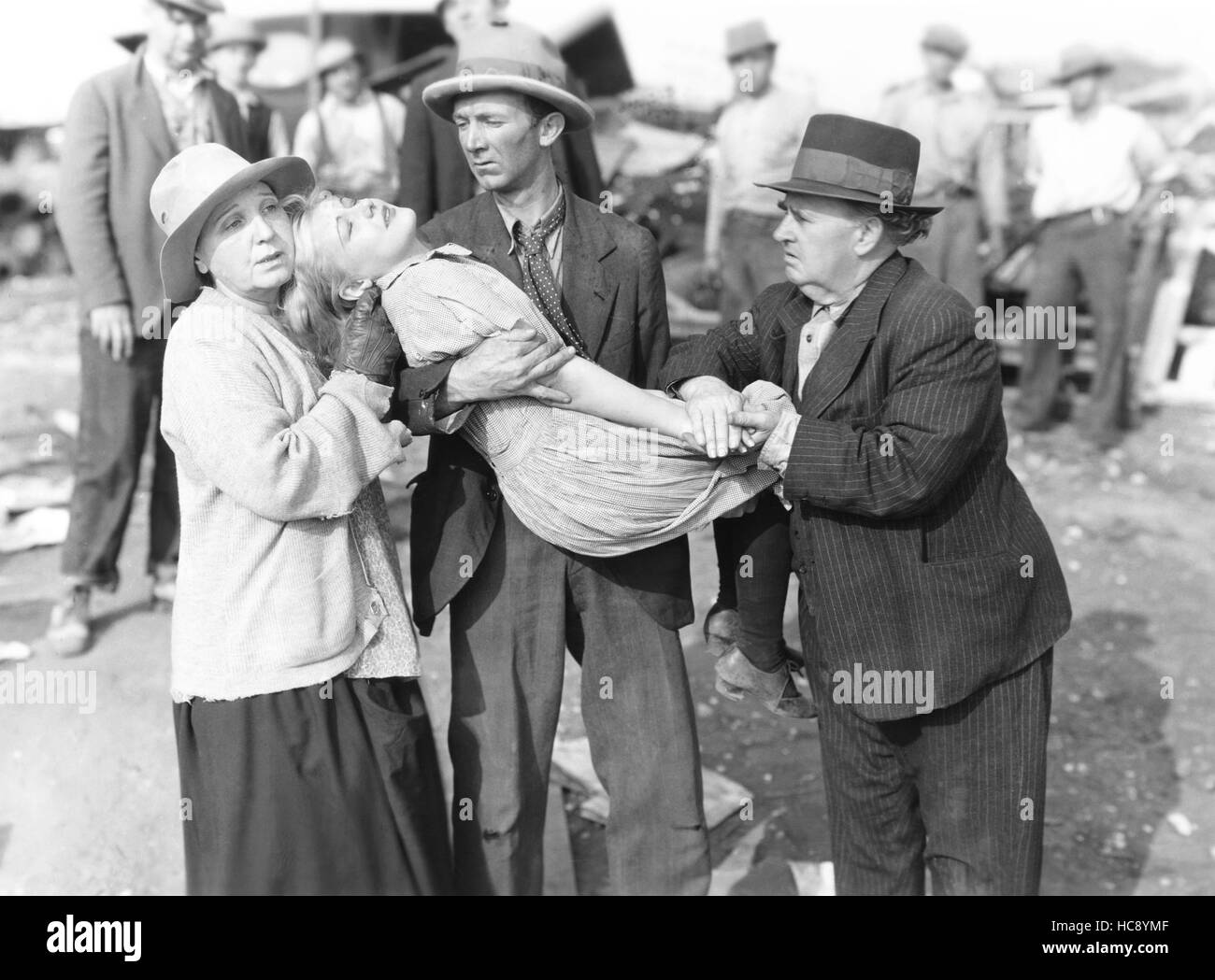 WOMEN WON'T TELL, from left: Sarah Padden, Gloria Shea, Walter Brennan ...