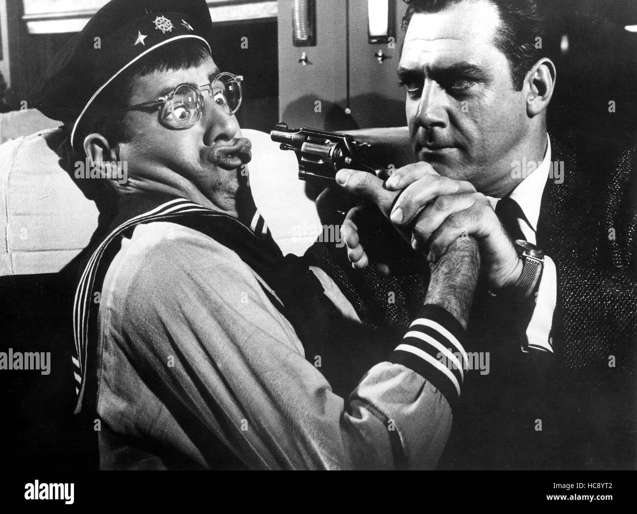 YOU'RE NEVER TOO YOUNG, Jerry Lewis, Raymond Burr, 1955 Stock Photo - Alamy