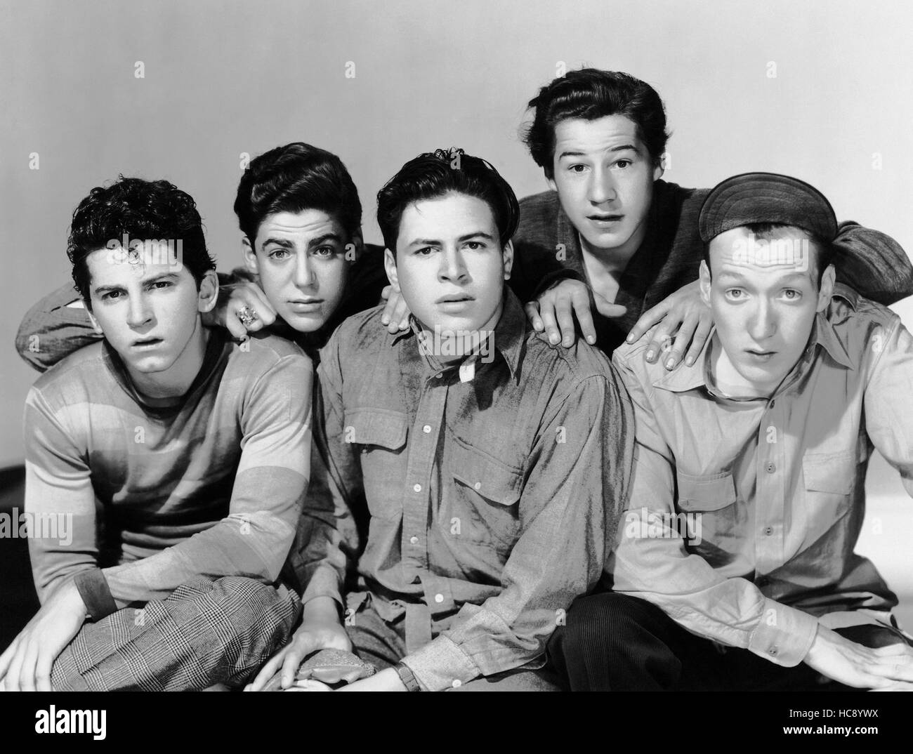 YOU'RE NOT SO TOUGH, from left, Gabriel Dell, Billy Halop, Bernard ...