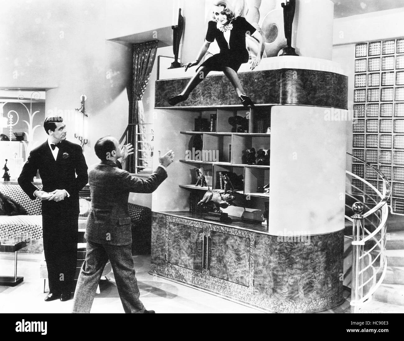 TOPPER, from left: Cary Grant, roland Young, Constance Bennett, 1937 ...