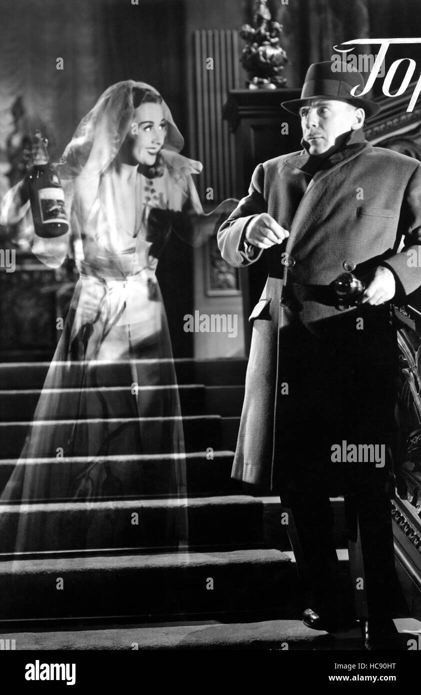TOPPER RETURNS, Joan Blondell, Roland Young, 1941 Stock Photo - Alamy