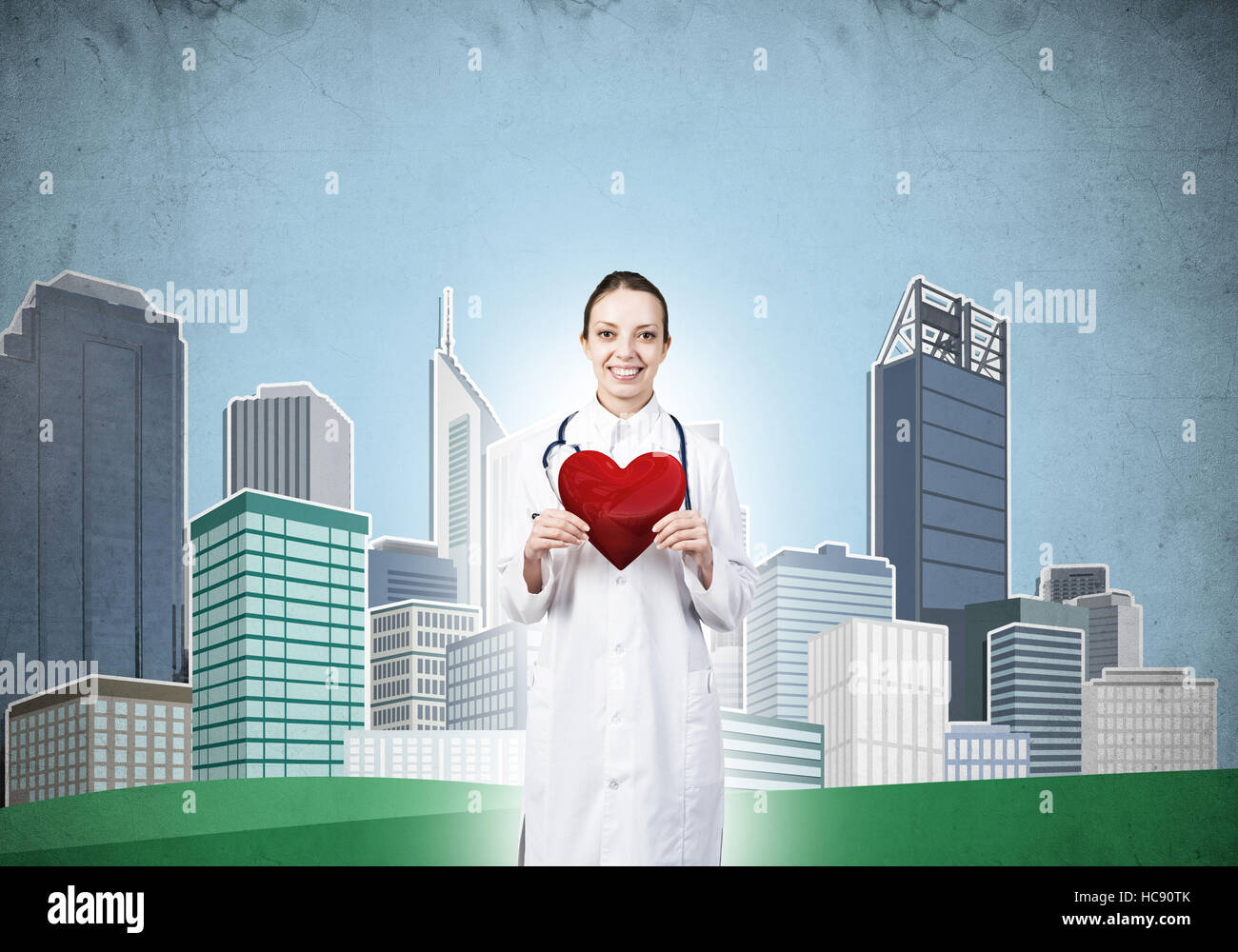 Check your heart health Stock Photo - Alamy