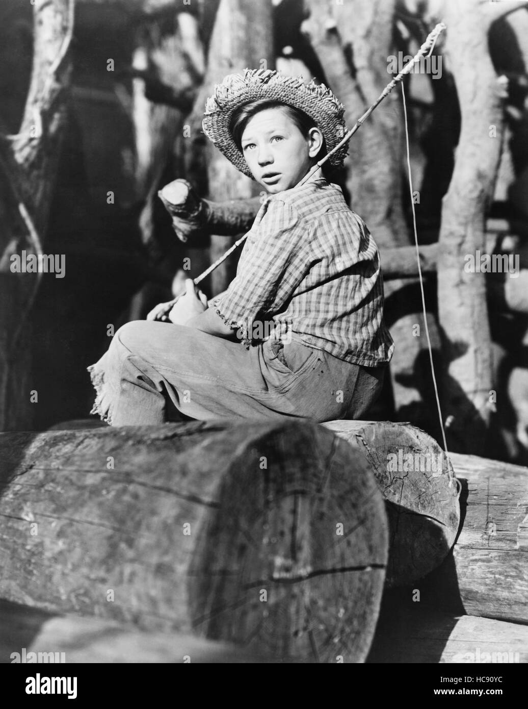 TOM SAWYER, DETECTIVE, Donald O'Connor as Huckleberry Finn, 1938 Stock ...