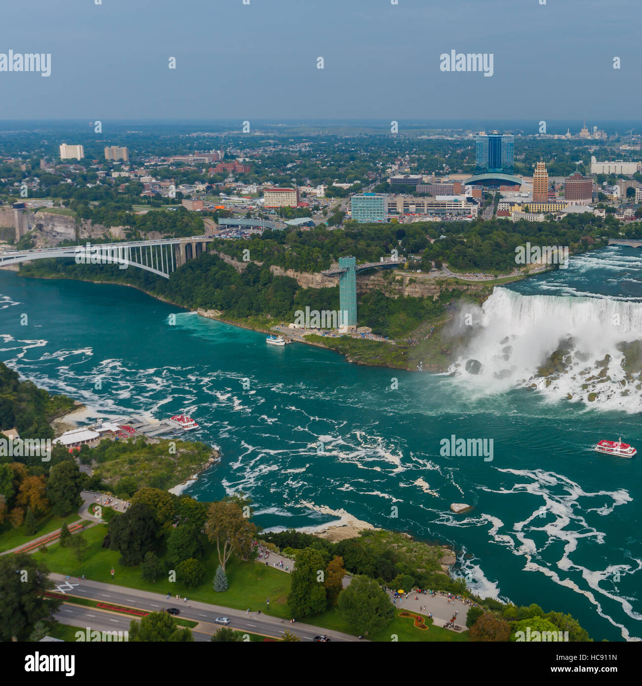 Niagara falls landmarks hi-res stock photography and images - Alamy