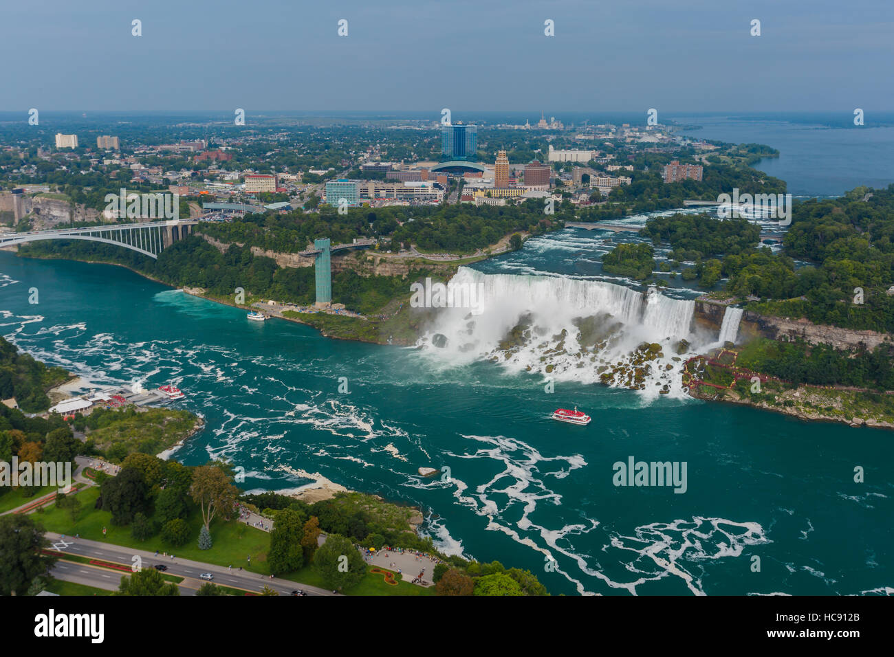 Niagara Falls view Stock Photo - Alamy