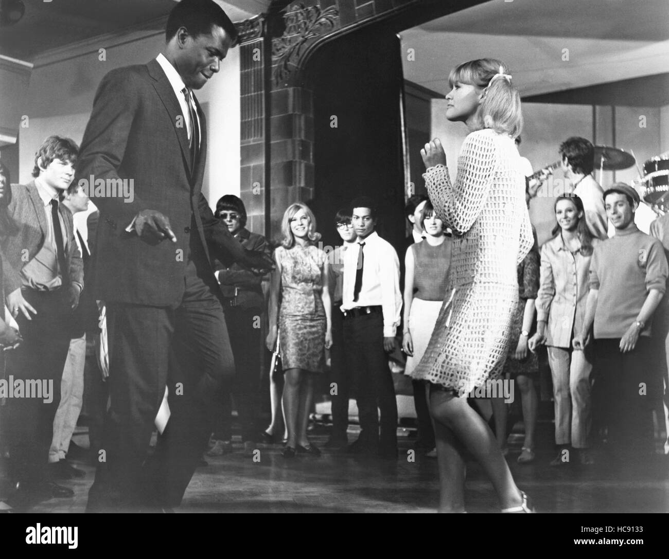 TO SIR, WITH LOVE, from left: Sidney Poitier, Judy Geeson, 1967 Stock ...