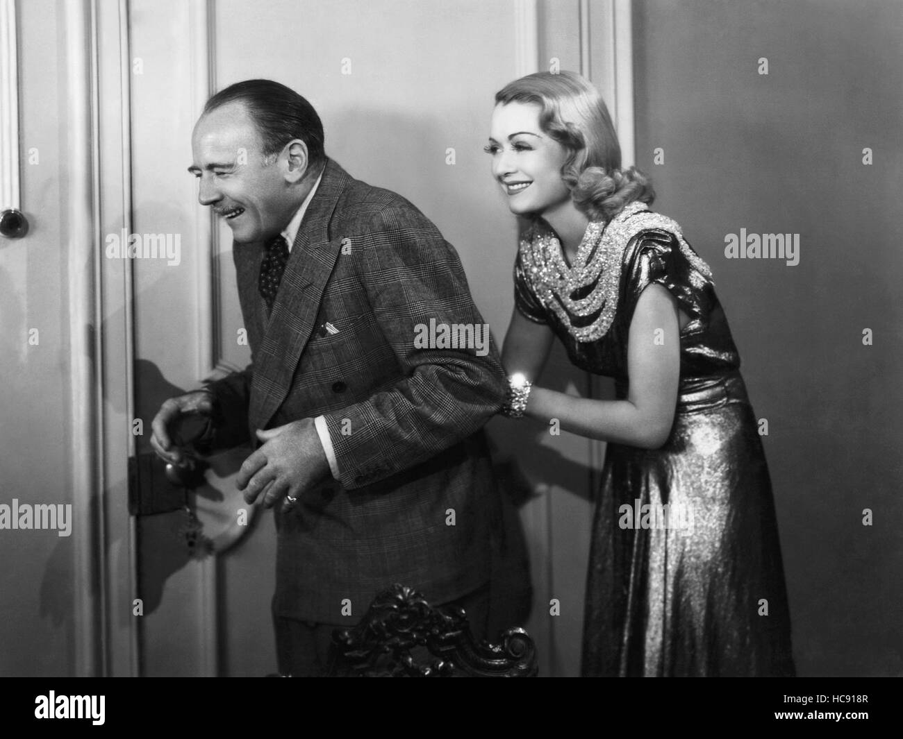 TOPPER TAKES A TRIP, Roland Young, Constance Bennett, 1938 Stock Photo ...