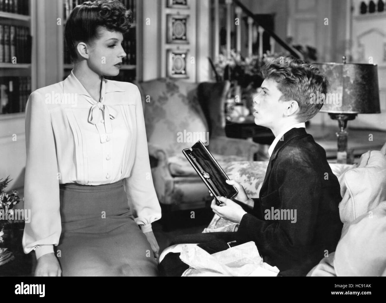 TOMORROW, THE WORLD!, from left, Betty Field, Skip Homeier, 1944 Stock ...