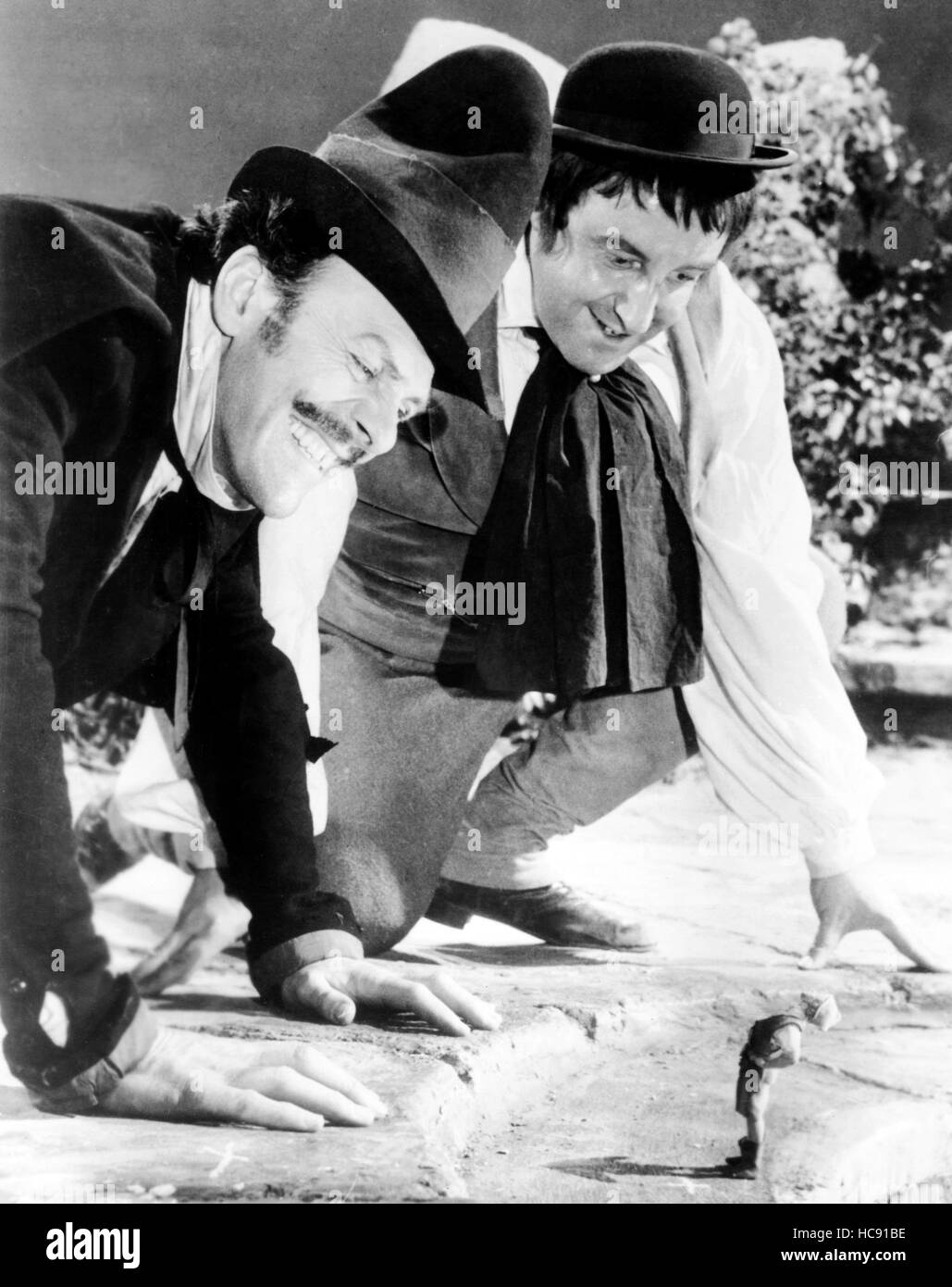 TOM THUMB, from left, Terry-Thomas, Peter Sellers, Russ Tamblyn, 1958 ...