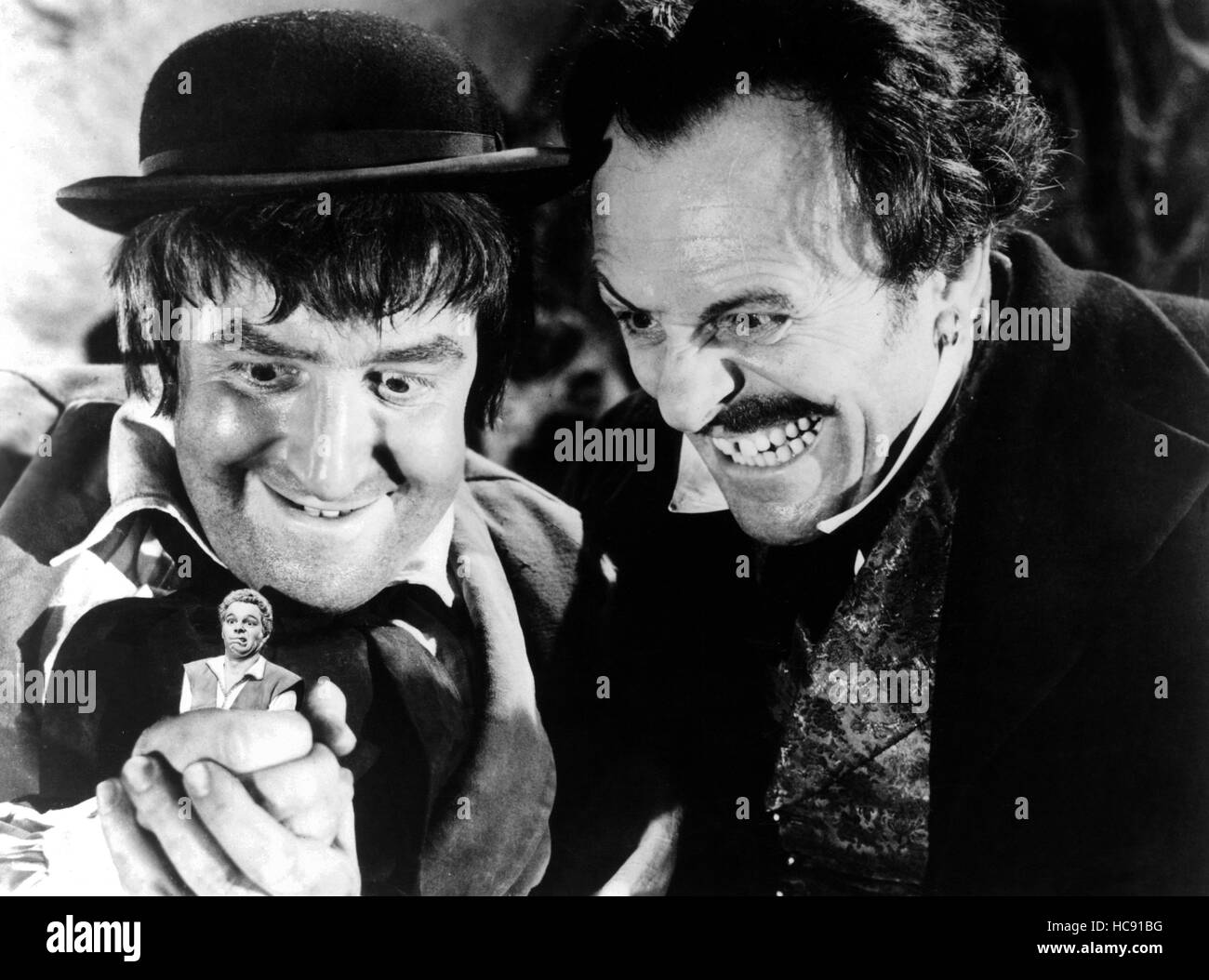 TOM THUMB, from left, Peter Sellers, (holding Russ Tamblyn), Terry ...