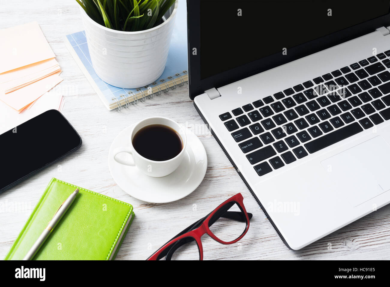 Business still life concept Stock Photo - Alamy