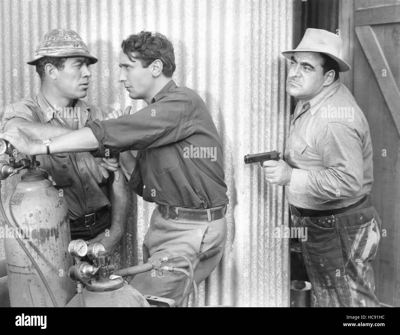 TOO TOUGH TO KILL, from left: Ward Bond, Victor Jory, Dewey Robinson ...