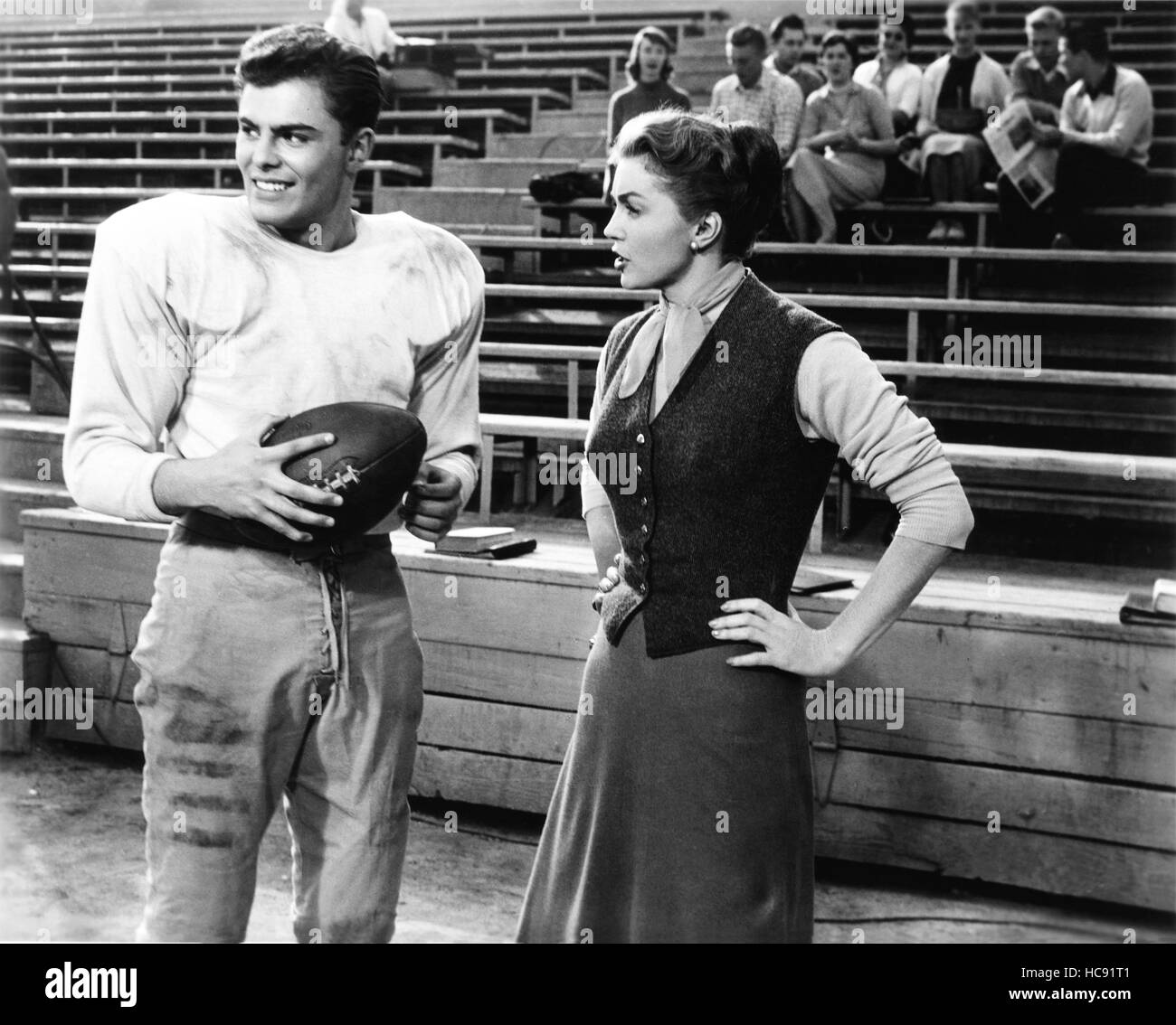 THE UNGUARDED MOMENT, from left, John Saxon, Esther Williams, 1956 ...