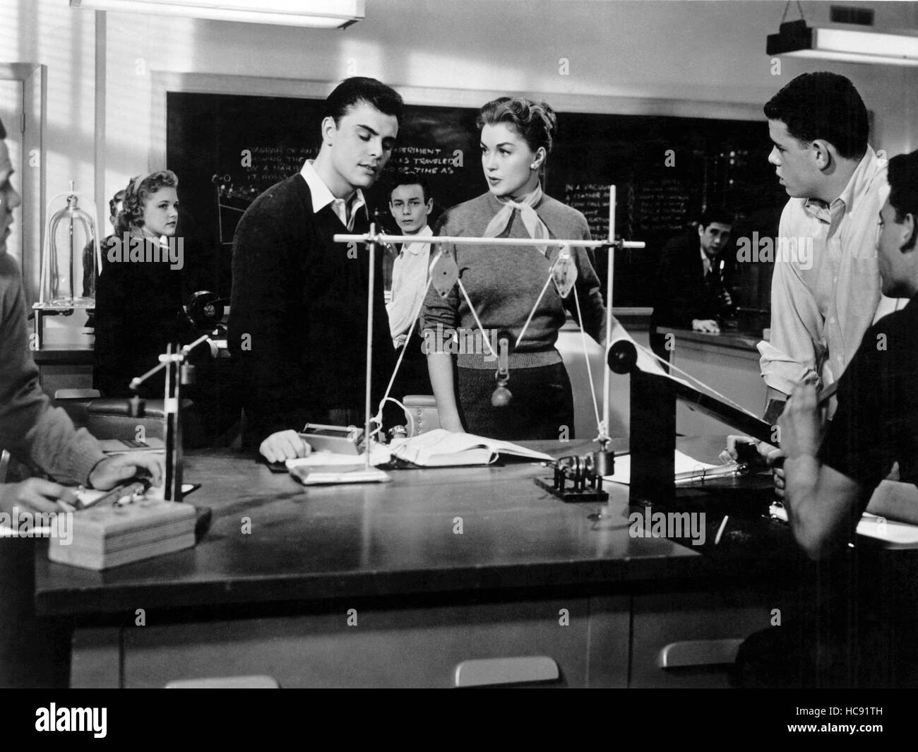 THE UNGUARDED MOMENT, John Saxon, Esther Williams, 1956 Stock Photo - Alamy