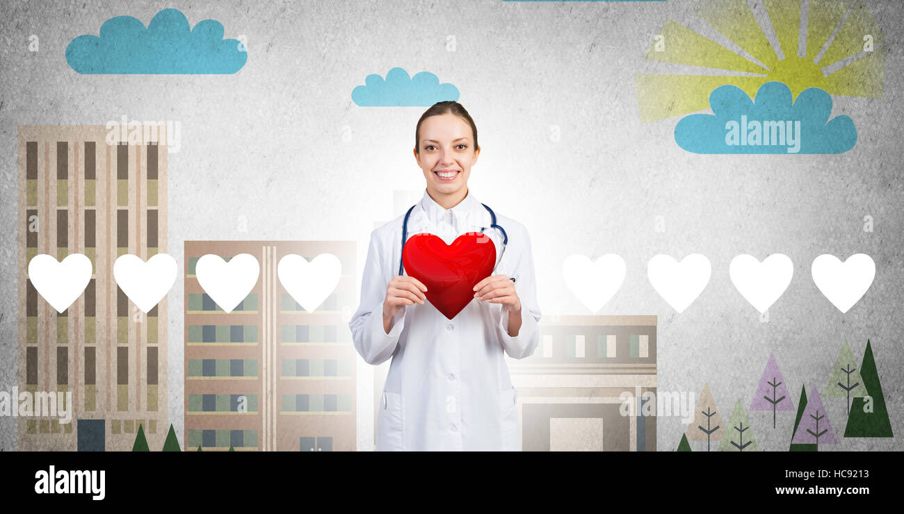 Check your heart health Stock Photo - Alamy