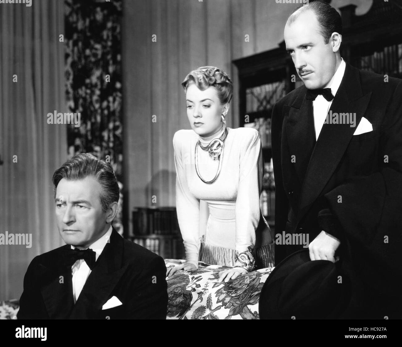 Claude rains unsuspected 1947 hi-res stock photography and images - Alamy