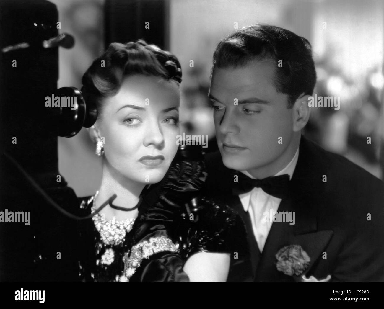 THE UNSUSPECTED, Audrey Totter, Michael North, (aka Ted North), 1947 Stock Photo - Alamy