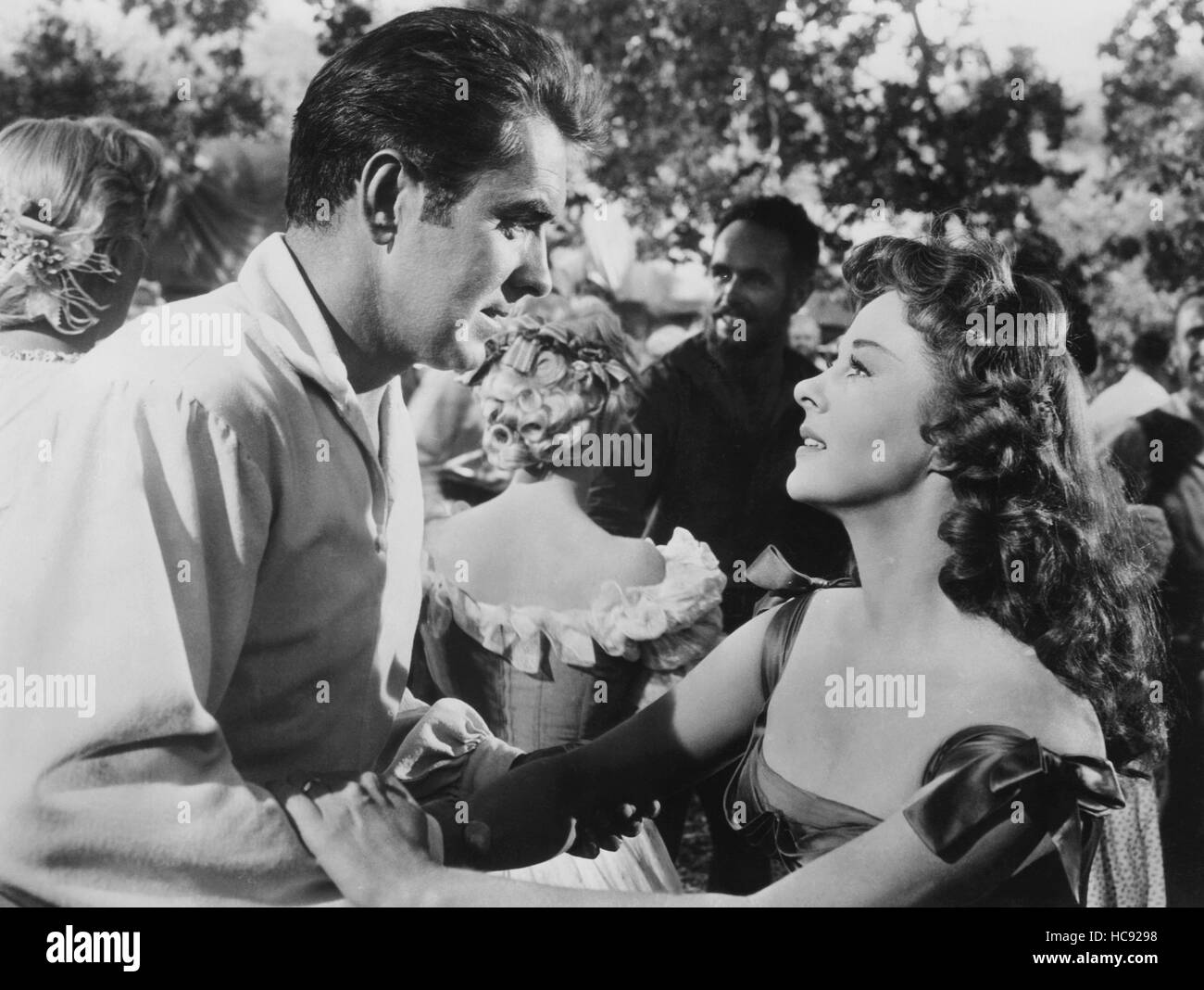 UNTAMED, from left: Tyrone Power, Susan Hayward, 1955, TM & Copyright ...