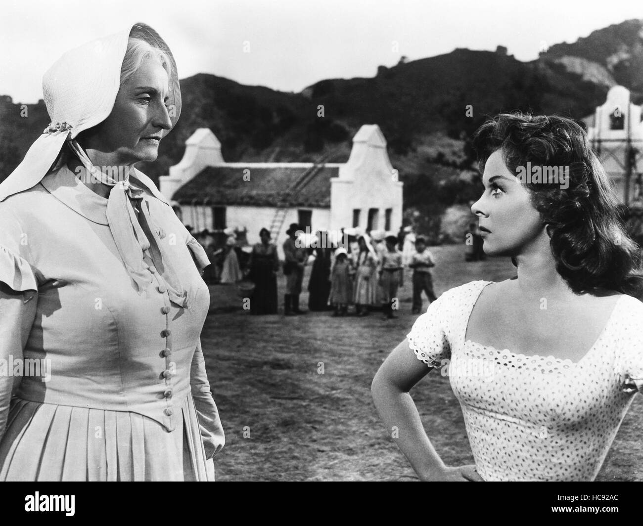 UNTAMED, from left: Hope Emerson, Susan Hayward, 1955. TM & copyright ...