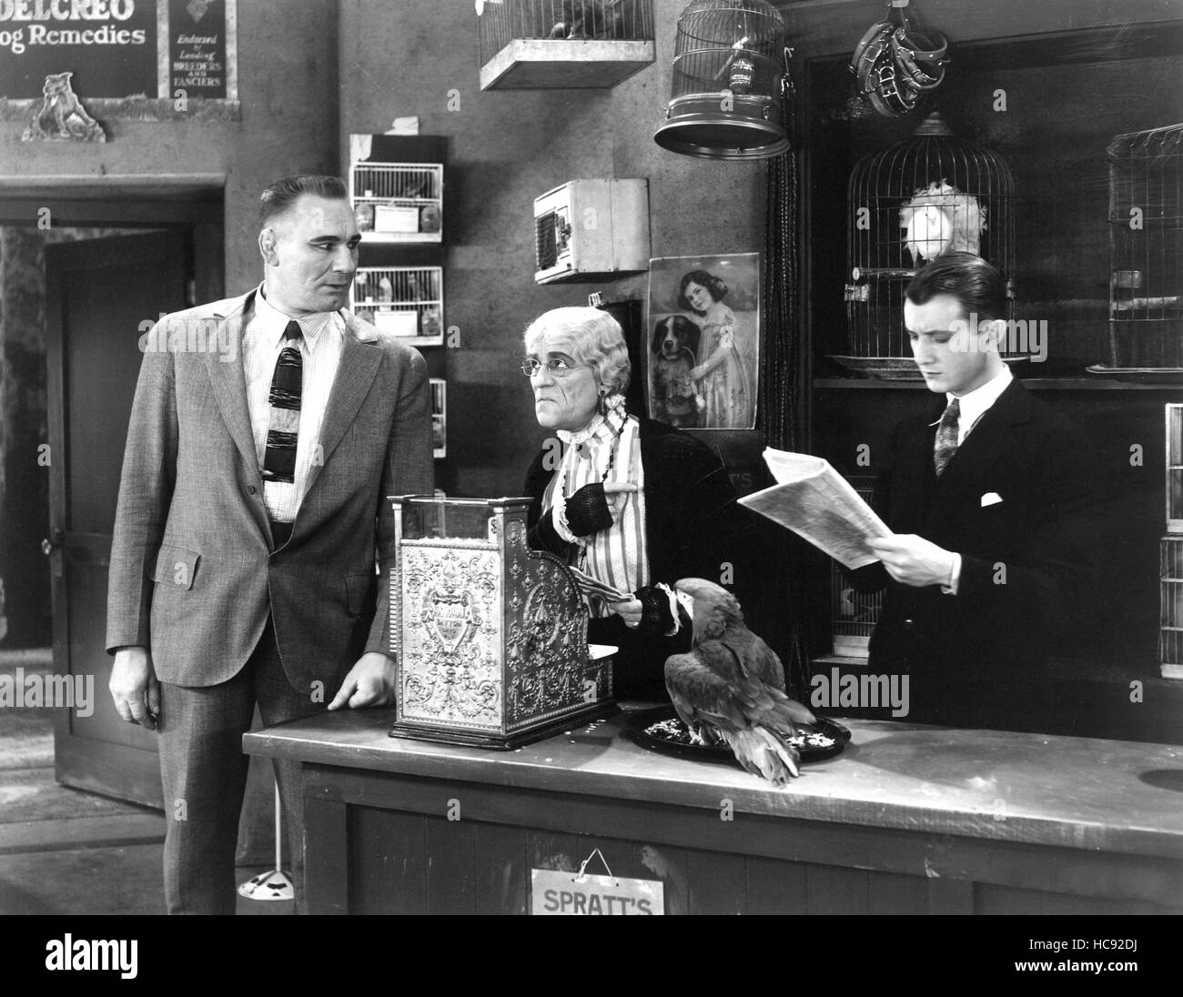 THE UNHOLY THREE, Ivan Linow, Lon Chaney, Elliott Nugent, 1930 Stock ...