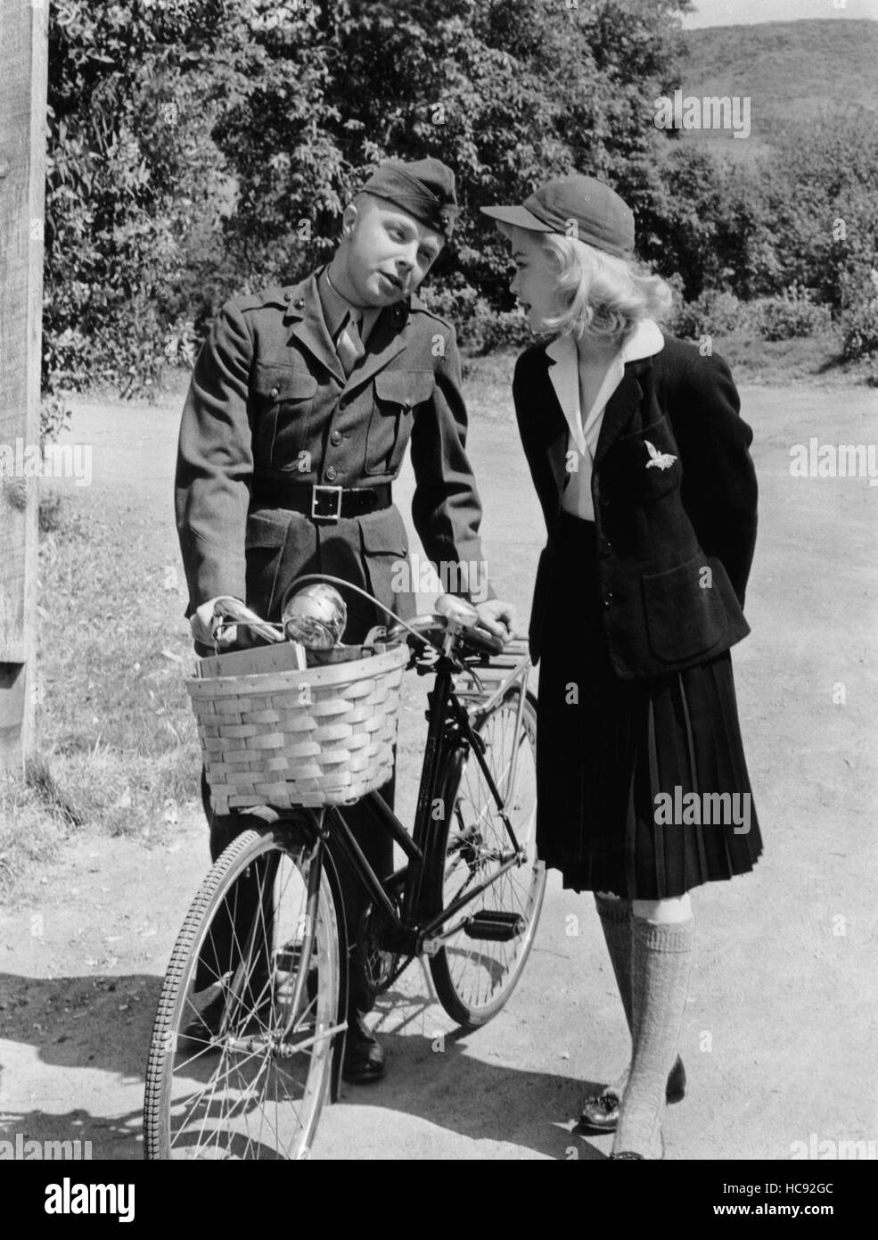 UNTIL THEY SAIL, Ralph Votrian, Sandra Dee, 1957 Stock Photo - Alamy