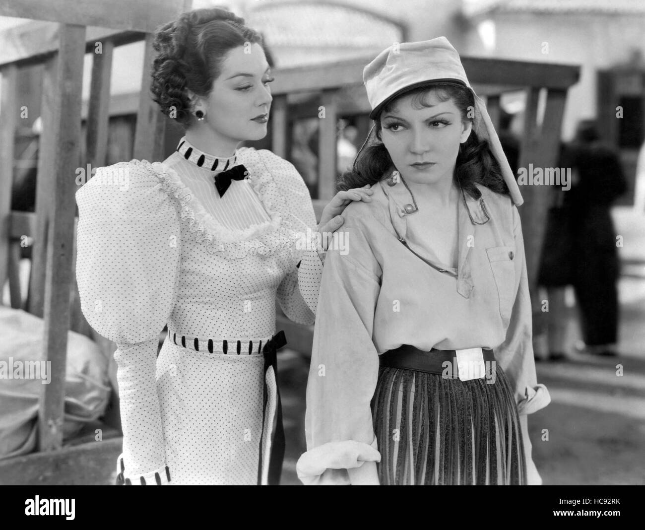UNDER TWO FLAGS, Rosalind Russell, Claudette Colbert, 1936, TM ...