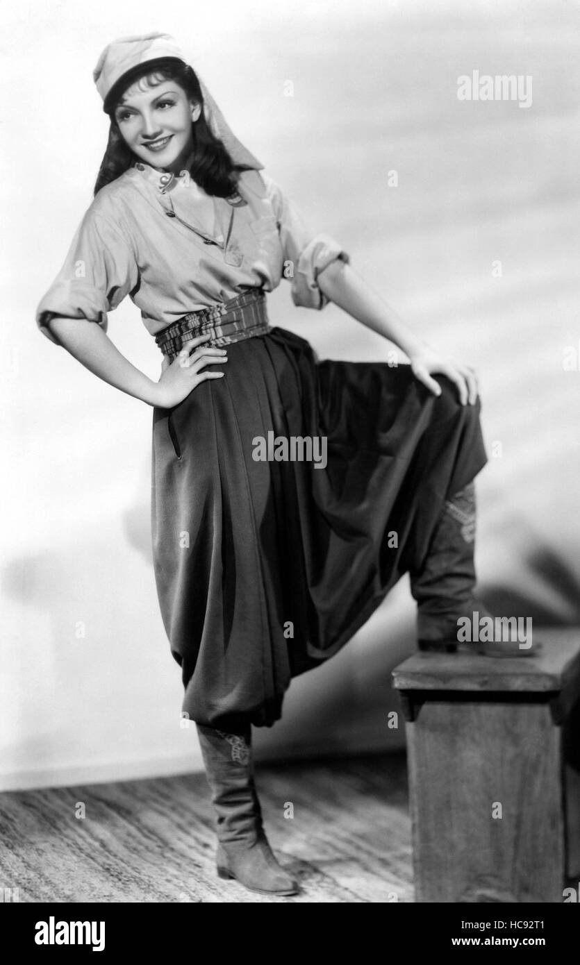 UNDER TWO FLAGS, Claudette Colbert, 1936. ©20th Century Fox, TM ...