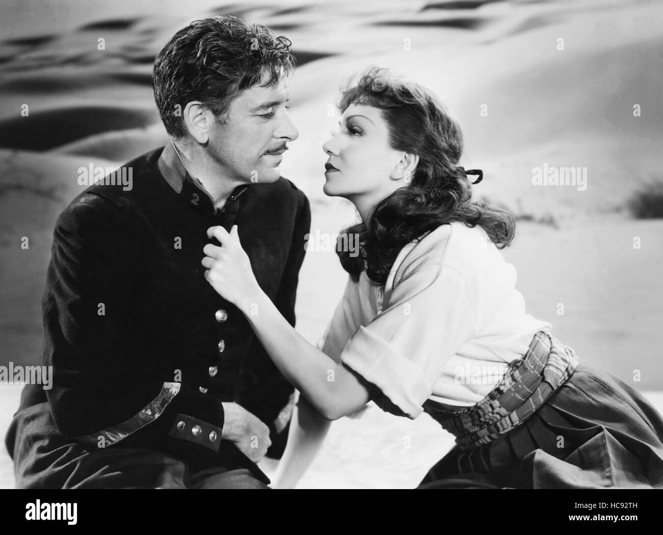 UNDER TWO FLAGS, from left, Ronald Colman, Claudette Colbert, 1936 ...