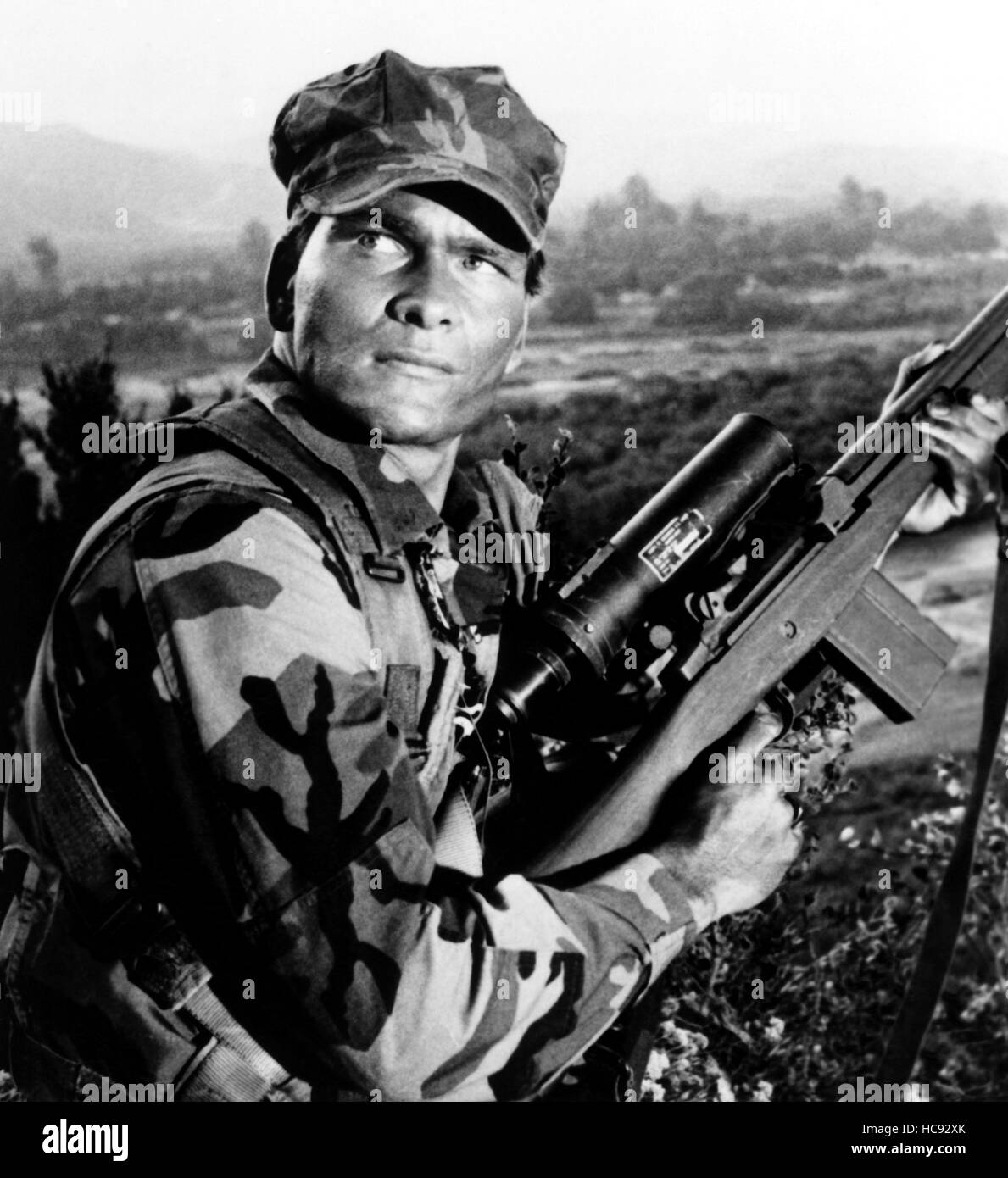 UNCOMMON VALOUR, Patrick Swayze, 1983, (c)Paramount/courtesy Everett ...