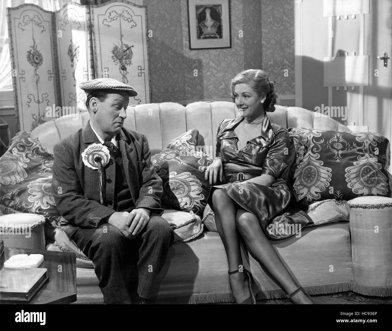 UP FOR THE CUP, Albert Modley, Helen Christie, 1950 Stock Photo - Alamy