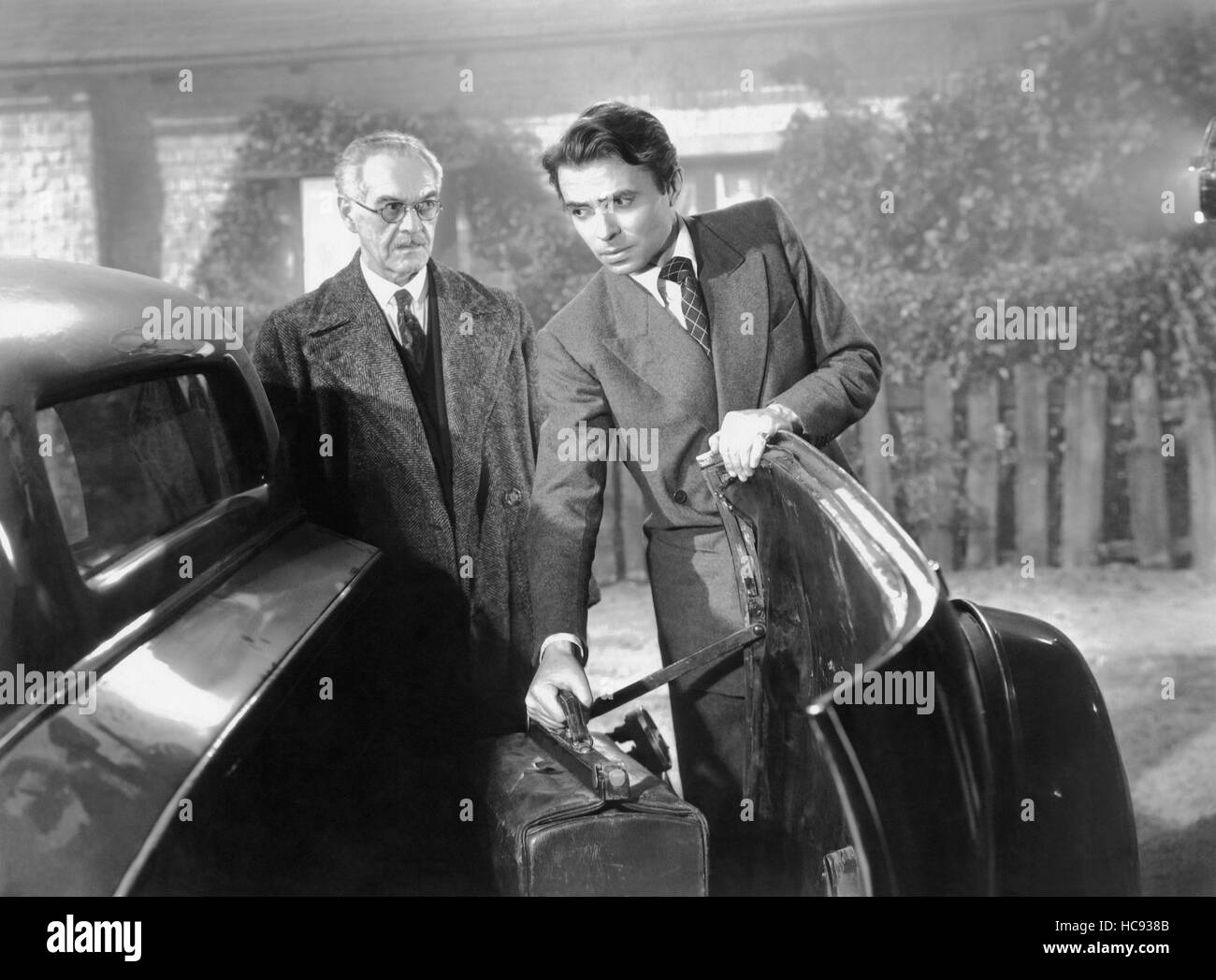 THE UPTURNED GLASS, from left, Brefni O'Rorke, James Mason, 1947 Stock ...