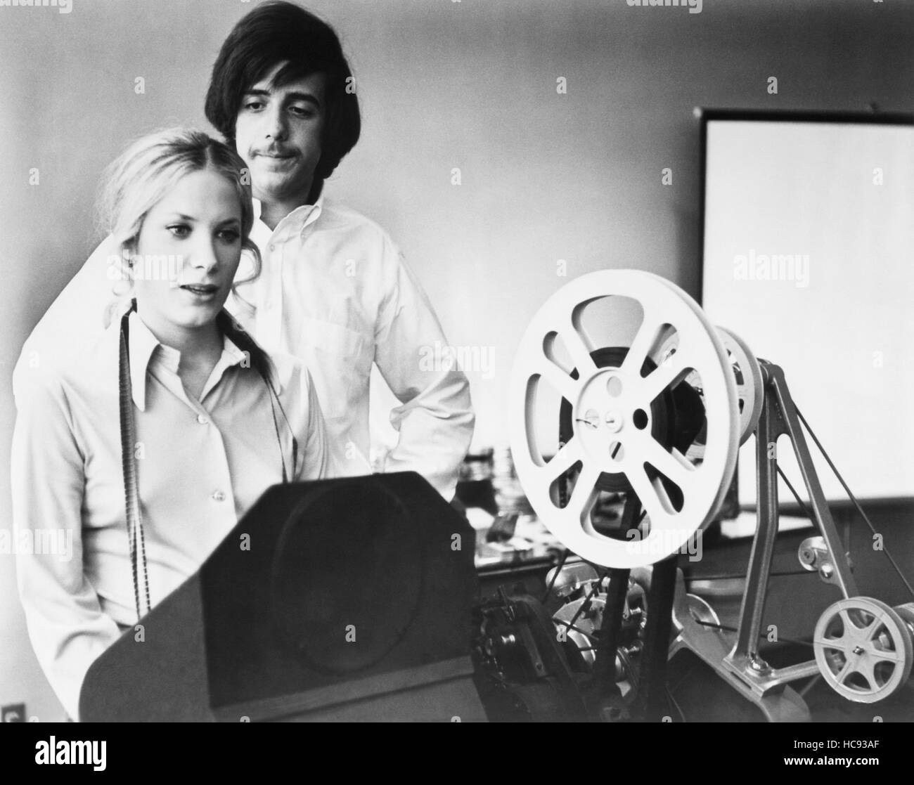 UP IN THE CELLAR, Nira Barab, Wes Stern, 1970 Stock Photo - Alamy