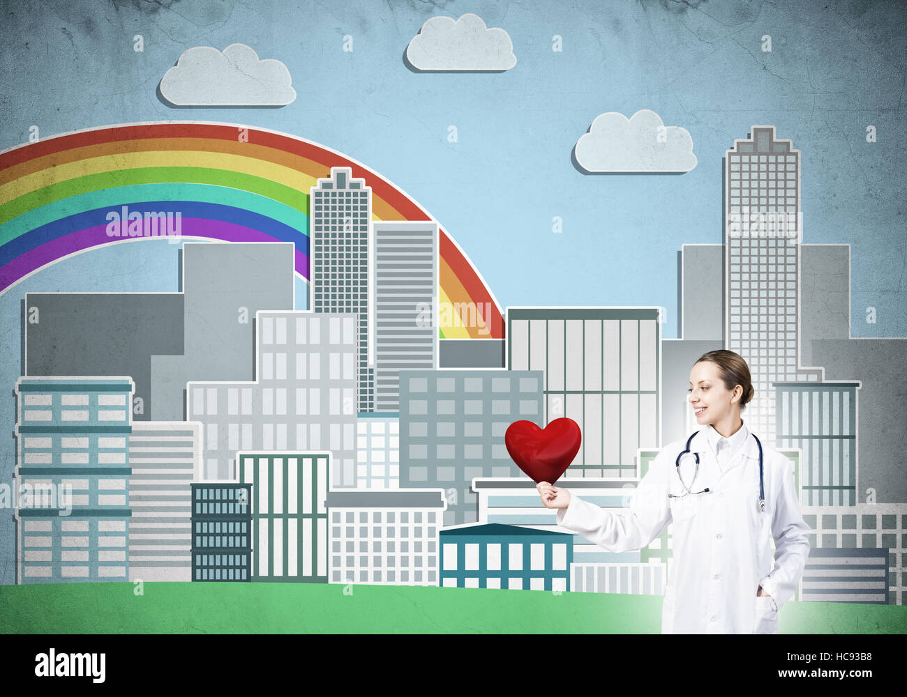 Check your heart health Stock Photo - Alamy