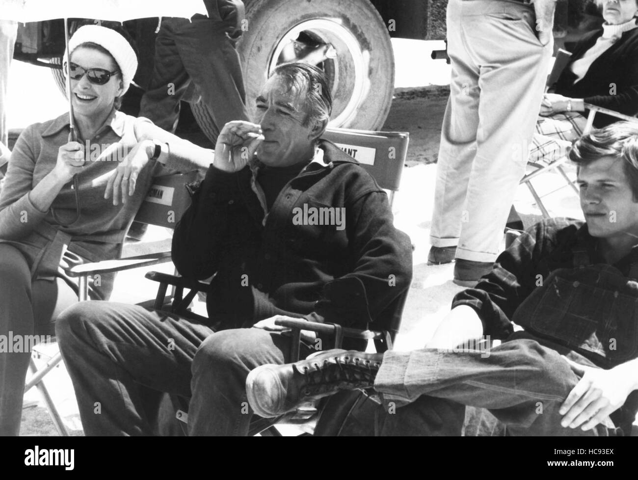 A WALK IN THE SPRING RAIN, from left: Ingrid Bergman, Anthony Quinn ...