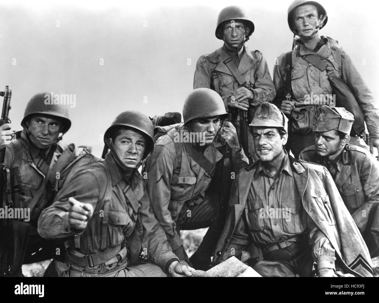 A WALK IN THE SUN, Herbert Rudley, Dana Andrews, Sterling Holloway ...