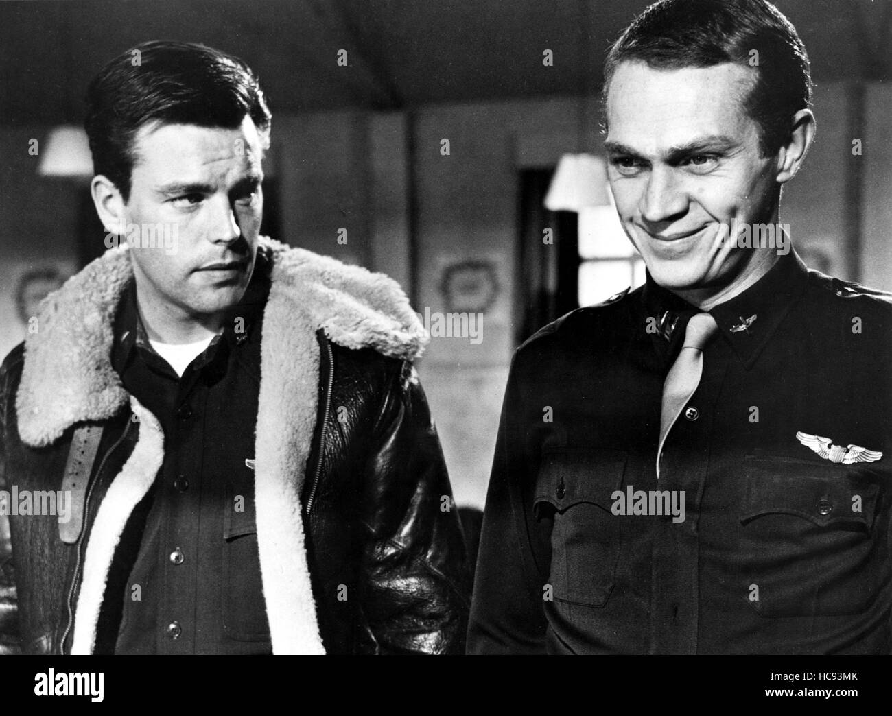 THE WAR LOVER, Robert Wagner, Steve McQueen, 1962 Stock Photo - Alamy