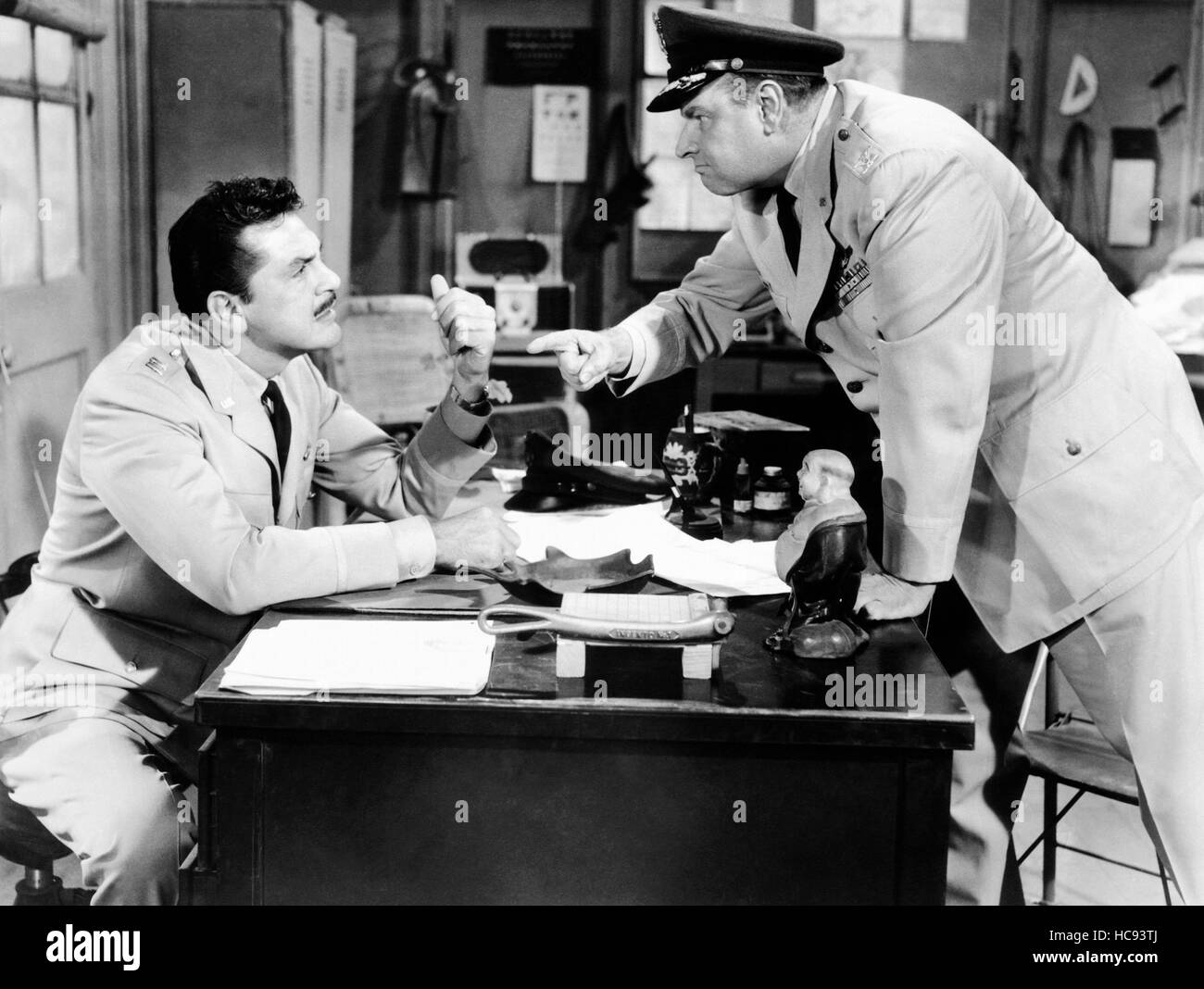 WAKE ME WHEN IT'S OVER, from left: Ernie Kovacs, Parley Baer, 1960 ...