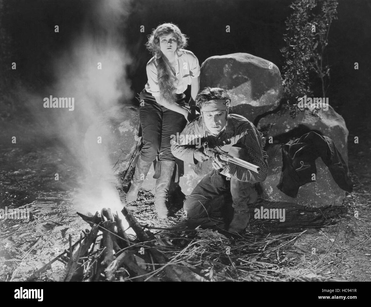THE WAY OF A MAN, from left: Allene Ray, Harold Miller, 1924 Stock ...