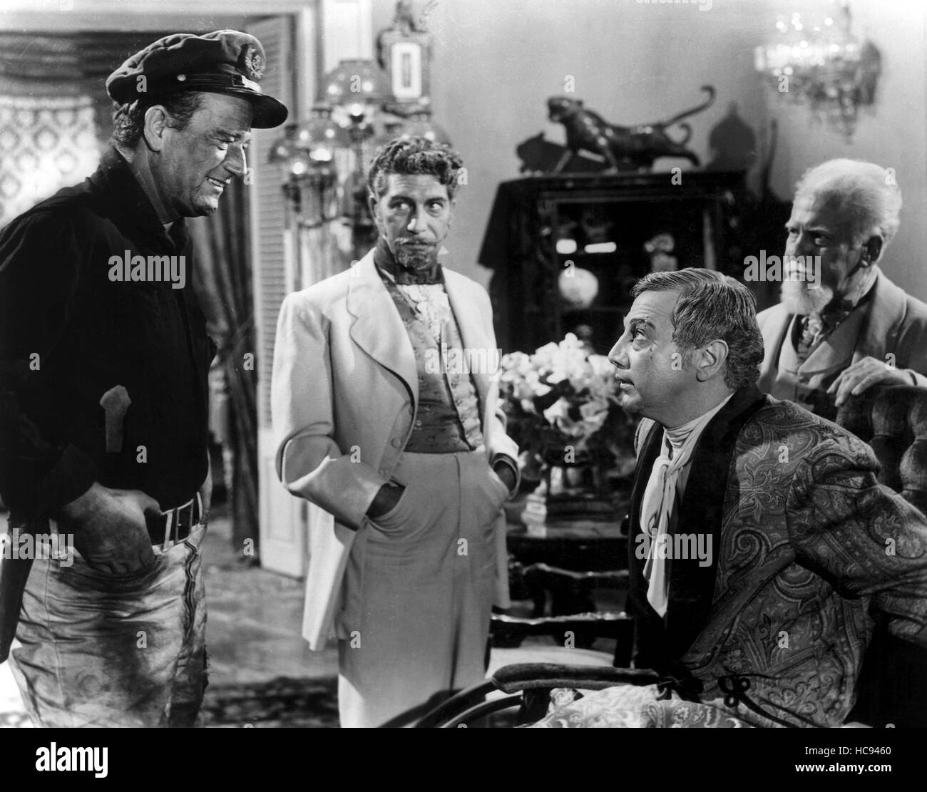 WAKE OF THE RED WITCH, John Wayne, Eduard Franz, Luther Adler, 1948 ...