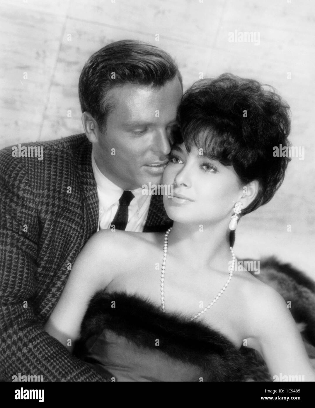WALL OF NOISE, from left, Ty Hardin, Suzanne Pleshette, 1963 Stock ...