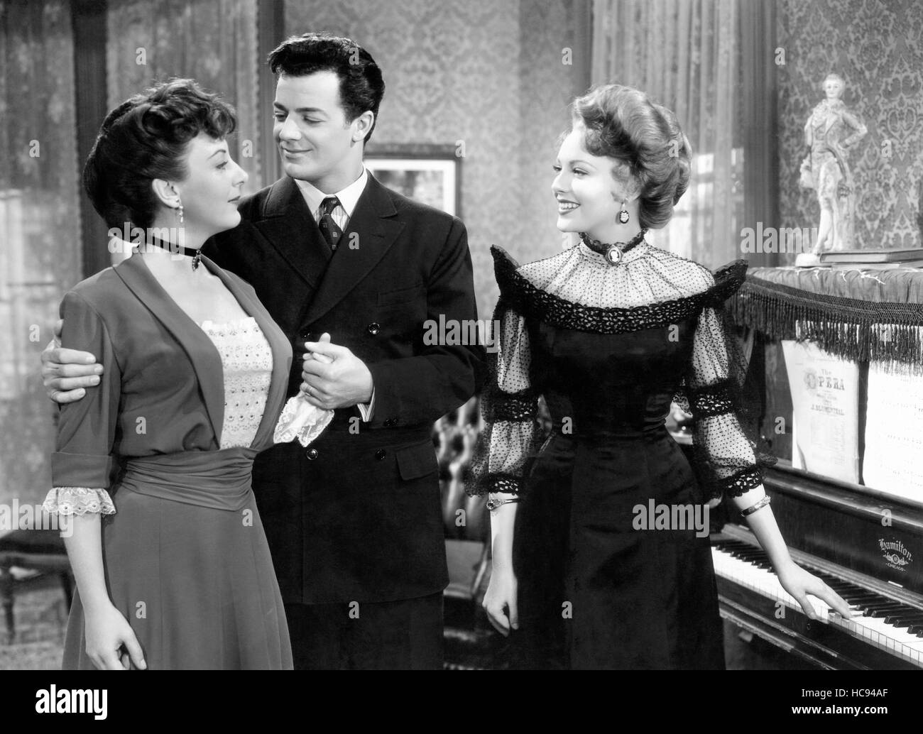 THE WALLS OF JERICHO, from left, Ann Dvorak, Cornel Wilde, Linda ...