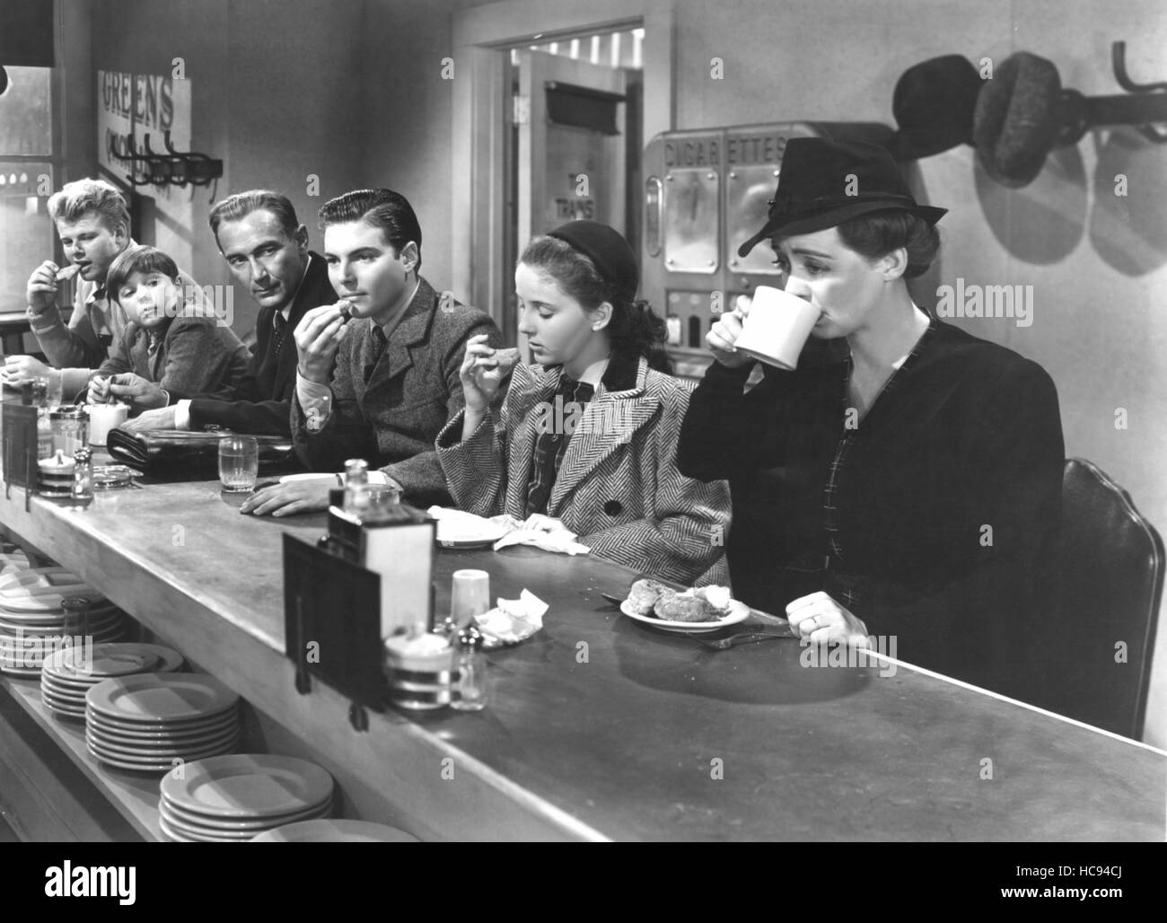 WATCH ON THE RHINE, Alan Hale Jr, Eric Roberts, Paul Lukas, Donald Buka ...