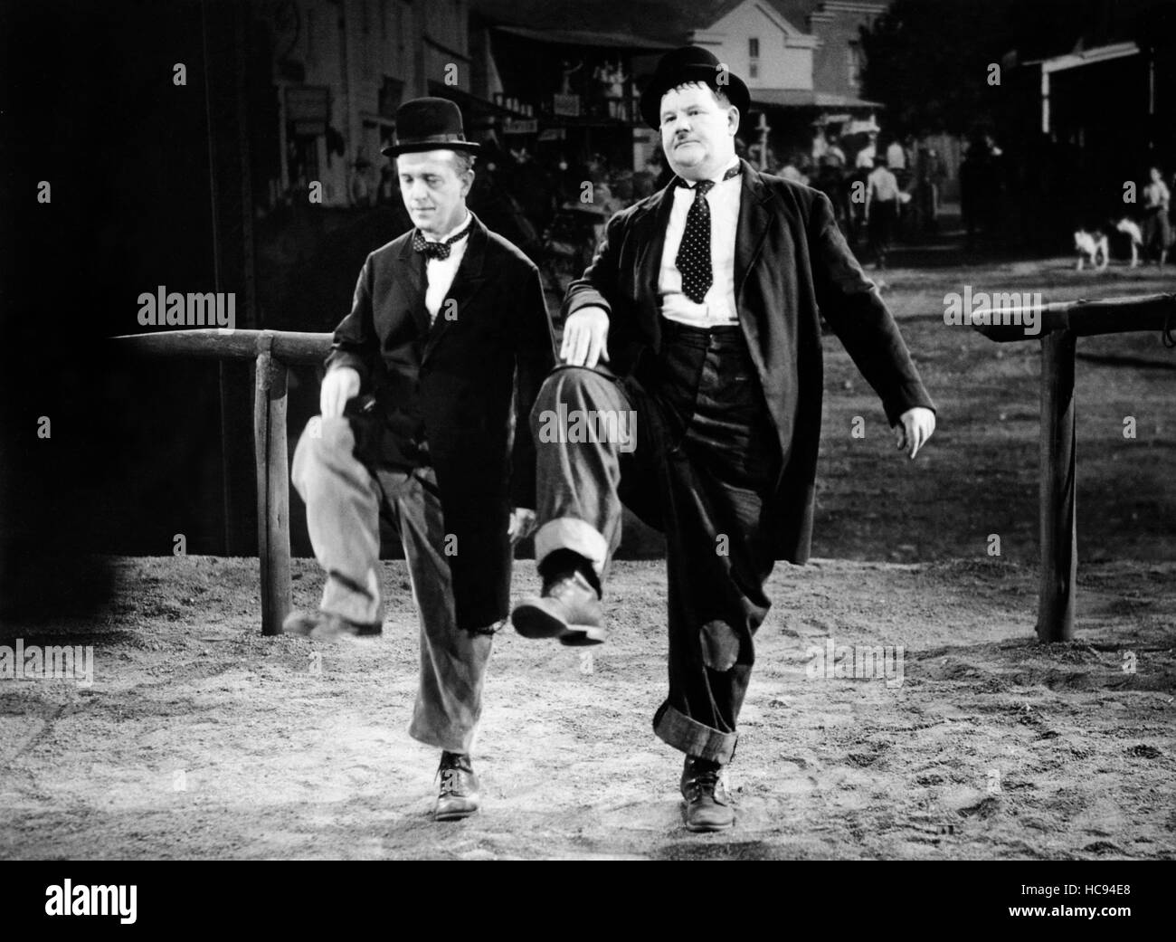 WAY OUT WEST, Stan Laurel, Oliver Hardy, 1937 Stock Photo - Alamy